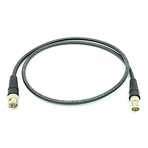 AV-Cables 25ft 3G HD SDI BNC Extension RG59 Cable Male to Female - Black