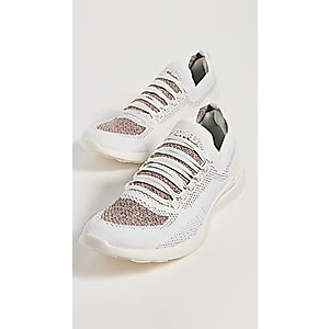 APL: Athletic Propulsion Labs Women's Techloom Breeze Sneakers, Ivory/Tan/Chocolate, 7.5 Medium US