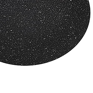 Korean BBQ Grill Pan, Non Stick with Anti Scalding Handle Round Barbecue Gill Plate for Gas Ceramic Stove(30cm)