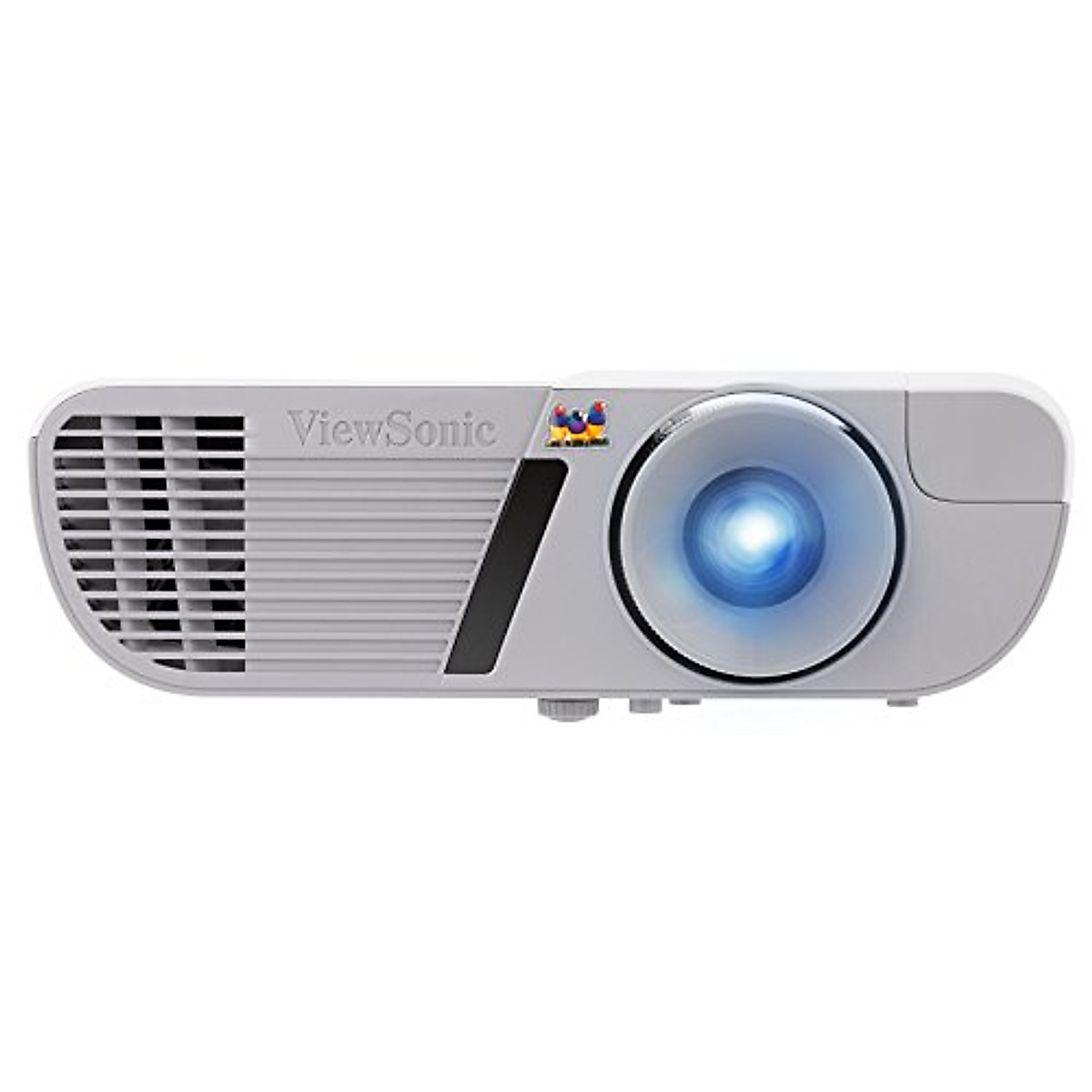 ViewSonic 3200 Lumens Full HD 1080p Shorter Throw Home Theater Projector with 3D DLP and HDMI, Stream Netflix with Dongle (PJD7828HDL)
