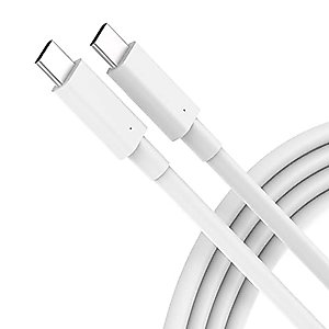 USB C Cable [100W/5A 10ft], USB-C to USB-C 2.0 Cable, Type C Cord for MacBook Pro 16, 15, 14, 13 Inch, MacBook Air 13 Inch, iPad Pro 2021/2020/2019/2018, iPad Air 5/4 Mini 6, Android phone and More