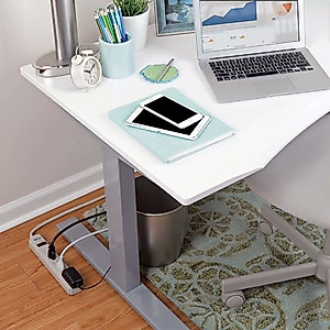 Tripp Lite Surge Protector Power Strip 120V 6 Outlet 8' Cord 990 Joule Flat Plug Gray