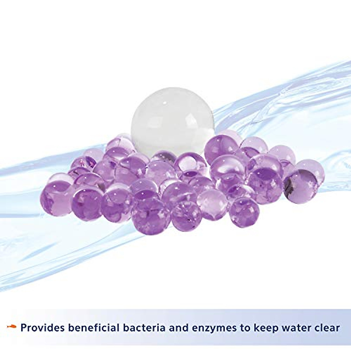 Aqueon Pure Betta Beads, Purple