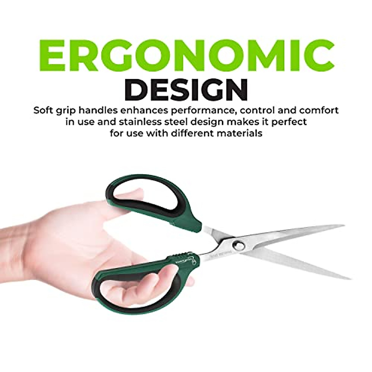 Hydroponic 60mm/40mm 2 pack Bonsai micro tip pruning shears (Stainless Steel) by Yieldcropper