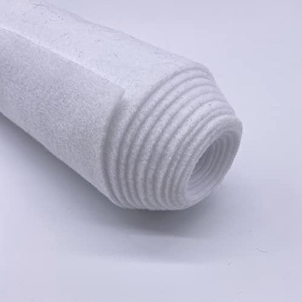 Acrylic Felt Fabric Pre Cuts, 1 Yard, 72 by 36 inches in Length by Ice Fabrics - White
