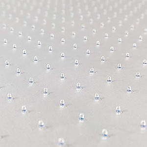 Azadx Chair Mat for Carpet Floor Office Chair Mat for Low, Standard and No Pile Carpeted Floors Plastic Desk Chair Mat on Carpet for Easy Rolling Durable Carpet Protector Mat (30 x 48'' Lipped)