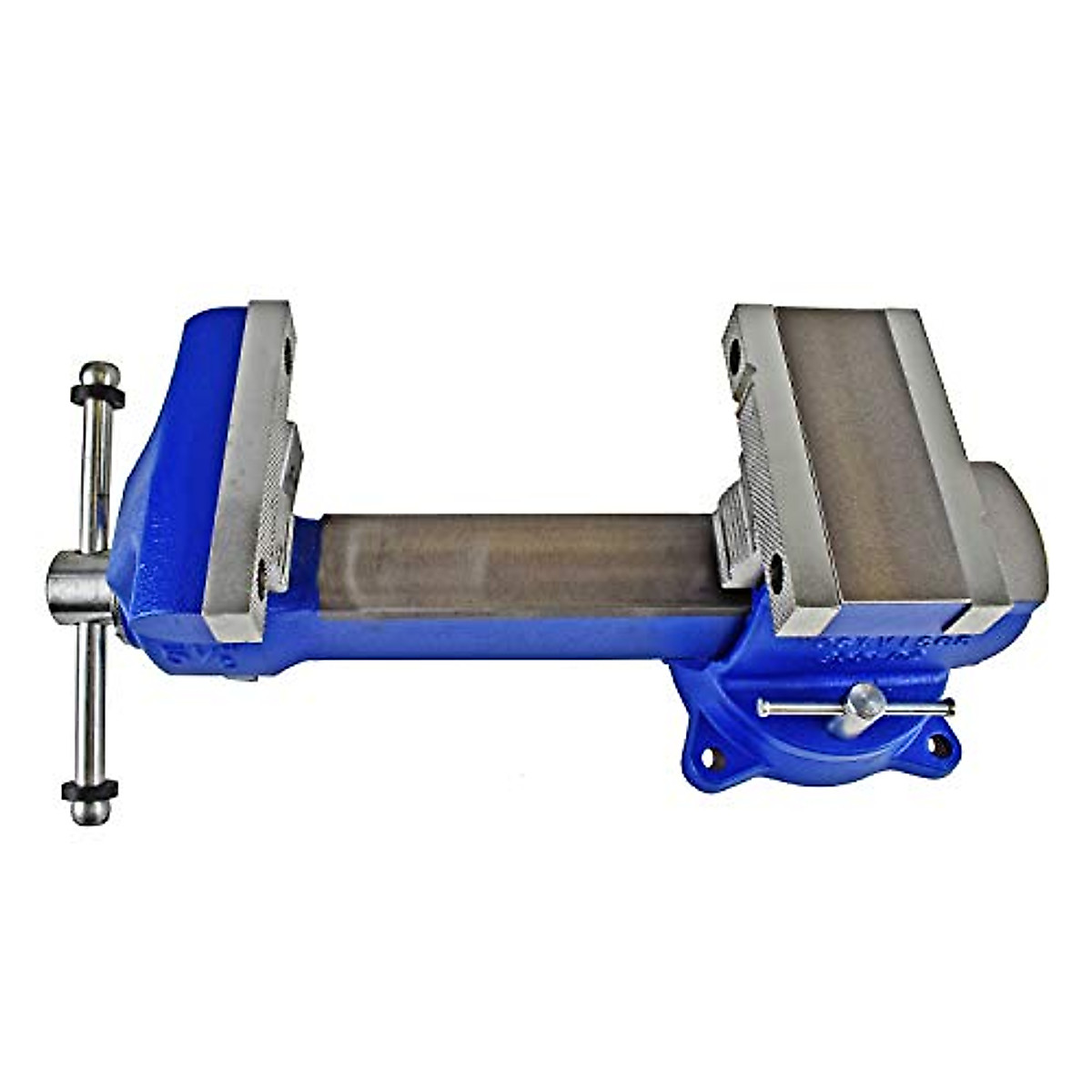 Yost Vises 855-D2 Industrial Grade Reversible Vise, 5.5", Blue