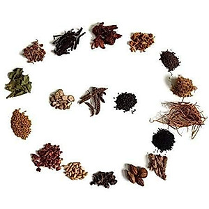 HERBAL HAIR OIL MIX | Ayurvedic 18 Essential Raw Herbs for Oil Infusion | 100% Natural Indian Herbs for Hair Growth | Yogi’s Gift For Women