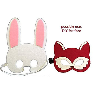 Felt Sheets for Crafts 9x12.Acrylic Sheets Art and Craft Material.Fabric Craft Supplies,Gift Wrapping Supplies,Fabric Felt for Crafts,Sewing,Halloween Costumes-6PC Felt Fabric Black Felt Paper