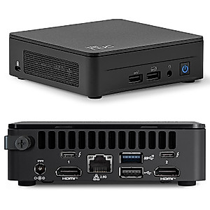 Intel NUC 13 Arena Canyon Newest 13th Gen Mini PC NUC13ANKi7 32GB DDR4 RAM,2TB PCIe SSD Mini Desktop Computer/HTPC Core i7-1360P,12 Cores, 16 Threads,WiFi 6, Bluetooth 5.3,Windows 11 Pro