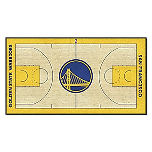Fanmats 9487 NBA Golden State Warriors Nylon Court Runner