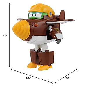 Super Wings -Transforming Todd Toy Figure | Plane | Bot | 5” Scale