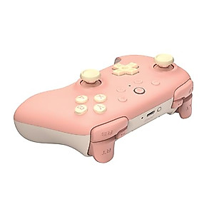 8BitDo Ultimate 2C Wireless Controller for Windows PC and Android, with 1000 Hz Polling Rate, Hall Effect Joysticks and Triggers, and Remappable L4/R4 Bumpers (Peach)