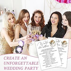 Fall Bridal Shower Games, Would She Rather Themed Bachelorette Party Game, Fall Festival Games Cards With Pumpkin Design, Boho Wedding Shower Games, Thanksgiving Party Supplies -01