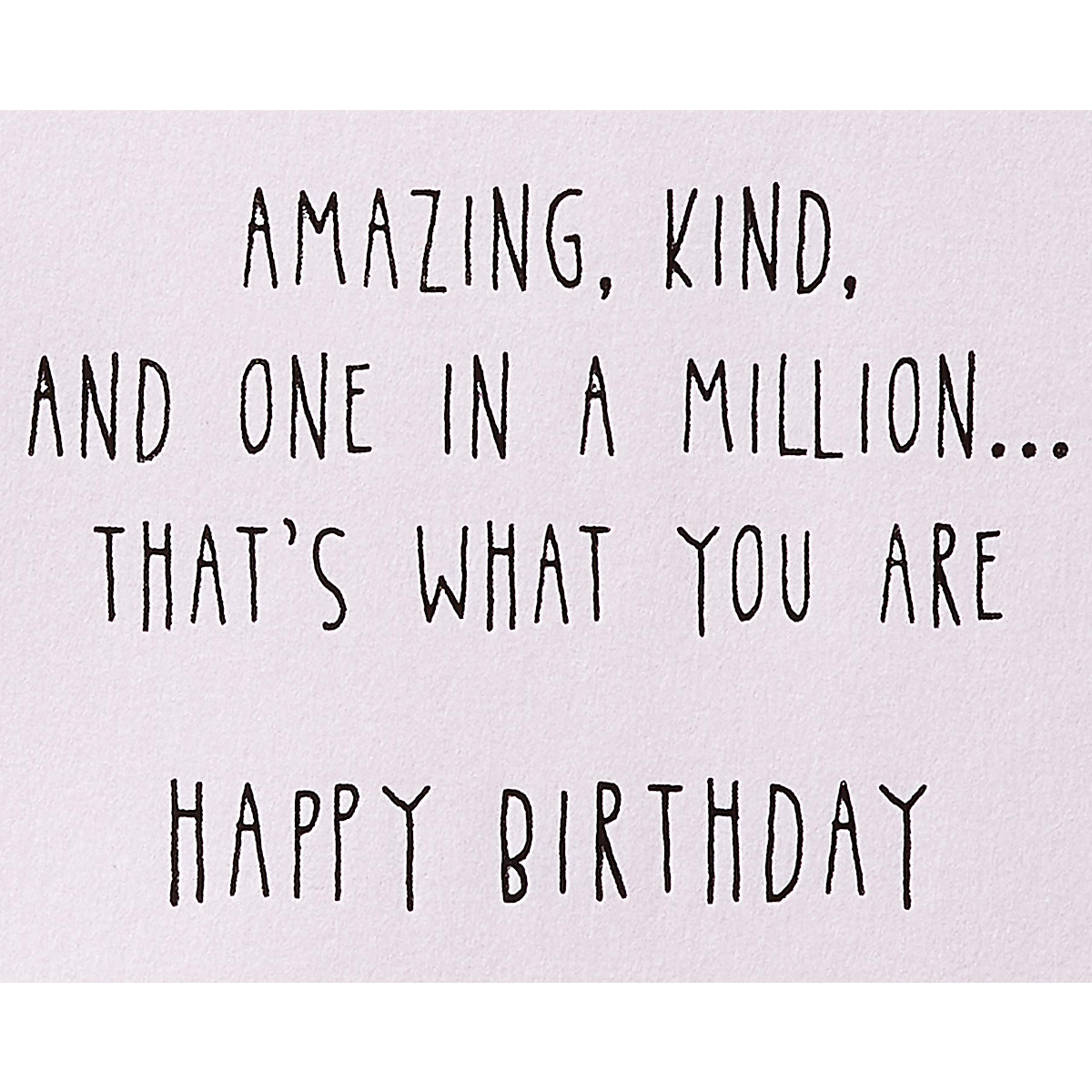 Papyrus Birthday Card (One In A Million)