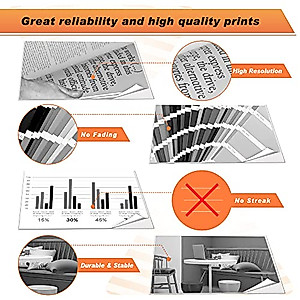 v4ink 4PK Compatible CRG-125 Toner Cartridge Replacement for Canon 125 CRG125 3484B001AA Toner Black Ink for Canon ImageClass LBP6030W LBP6030 LBP6000 MF3010 Printer