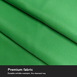 LimoStudio [Extra Large] 10 x 20 ft. (W x H) Chromakey Green Backdrop Background Screen, True Chroma Key Color, 150GSM High Density Premium A+ Grade Synthetic Fabric, Photo Video Studio, AGG3030