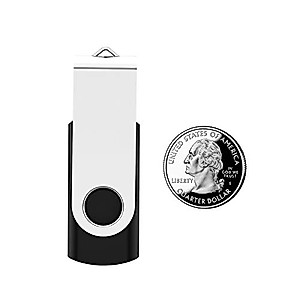 USB Flash Drive 8GB 3 Pack USB USB 2.0 Thumb Drives Jump Drive Memory Stick (3 Colors: Black,Blue,Purple, 8 GB)