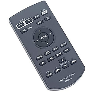 CXE5116 Replacement Remote Fit for Pioneer Car Audio AVH-120BT AVHX1700S AVH2450BT AVHX2500BT AVHX2600BT AVHX2700BS AVHP3450 AVHX5600BHS AVHX5700BHS AVHX6500DVD AVHX6700DVD AVHX7500BT AVHX7700BT