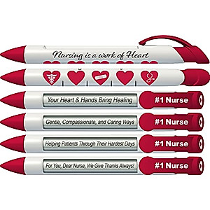 Greeting Pen Nurse Appreciation Ballpoint Retractable Pen (9019)