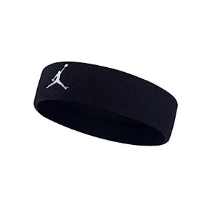 Nike Jumpman Headband - Men's, Mens, J.KN.00.010.OS, Multicolour (Black / White), one Size