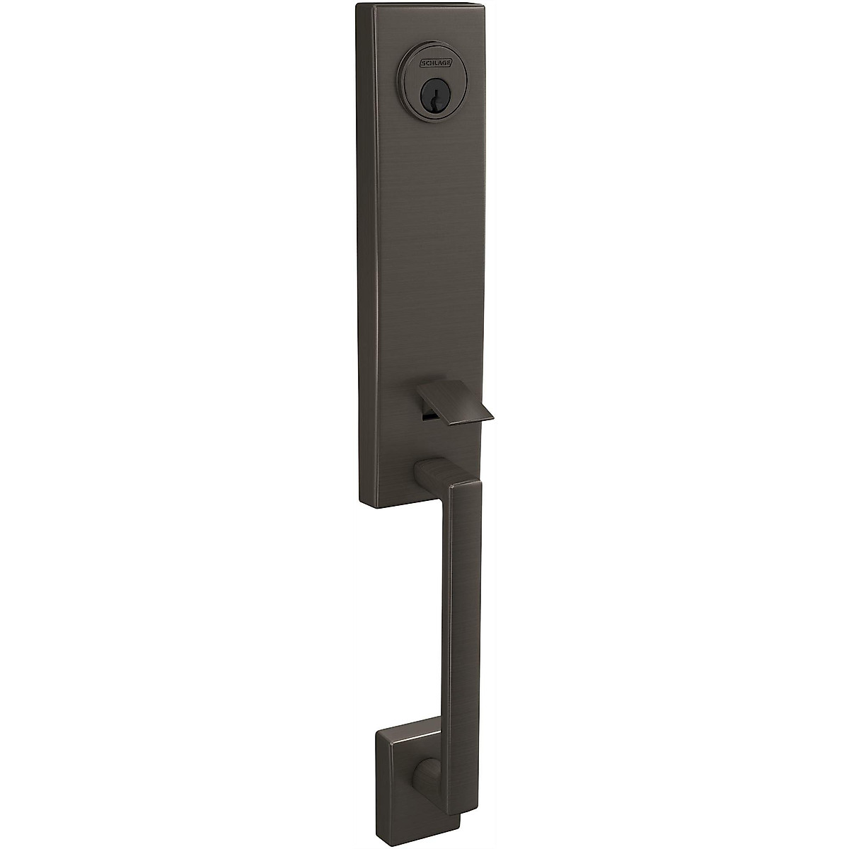 Schlage Lock Company FCT58CEN622 Century Handleset, Matte Black
