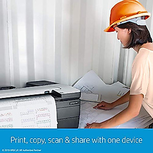 HP DesignJet T830 Large Format Multifunction Wireless Plotter Printer - 24", with Mobile Printing (F9A28A)