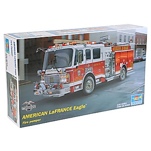 Trumpeter 1/25 2002 American Lafrance Eagle Fire Pumper Truck Model Kit (TSM-2506)