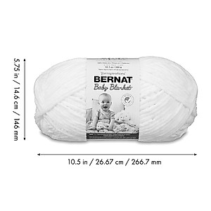 BERNAT BABY BLANKET YARN 300G 10.5 OZ, MISTY JUNG GREEN