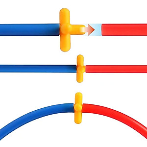 Dazmers Building Sticks for Kids - Straws and Connectors Builders Set - STEM Construction Building Toys - Educational Interlocking Sticks - Connecting Tubes - Building Straws Activities (800 Pieces)