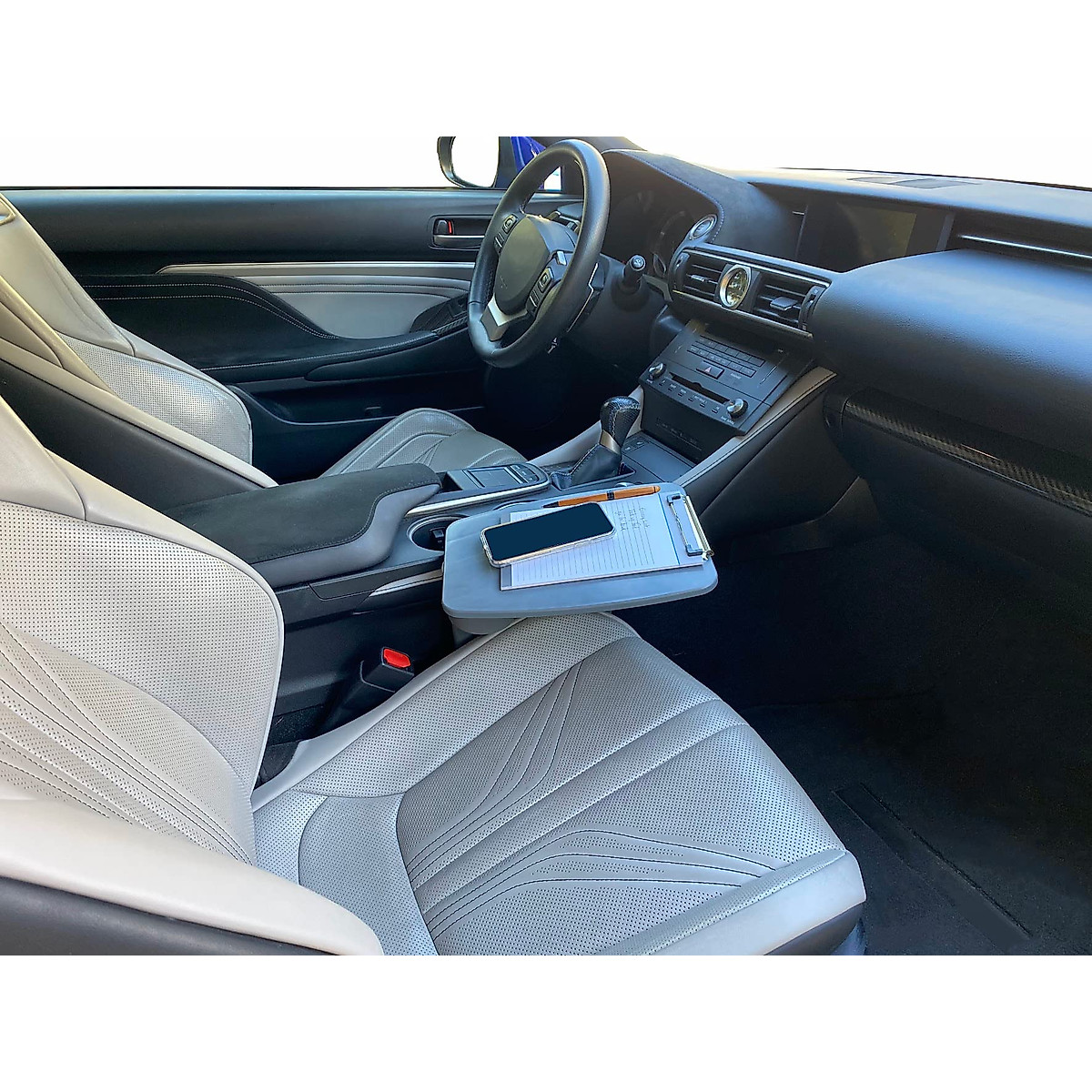 DANYCO Car Desk 20101 Mobile Workstation with Removable Clip Board