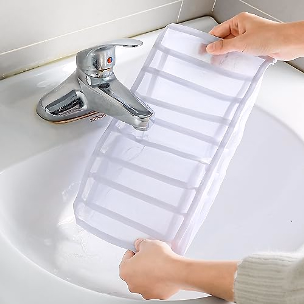 Jeans Storage Box Closet Wardrobe Clothes Compartment Boxes Drawer Jeans Socks Separation Organizer Pants Storage Boxes