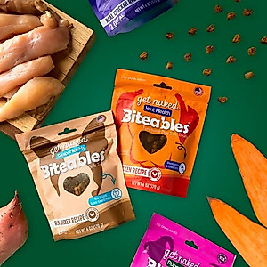 Get Naked Biteables Senior Health Soft Treats for Dogs, 6oz 1 Pouch