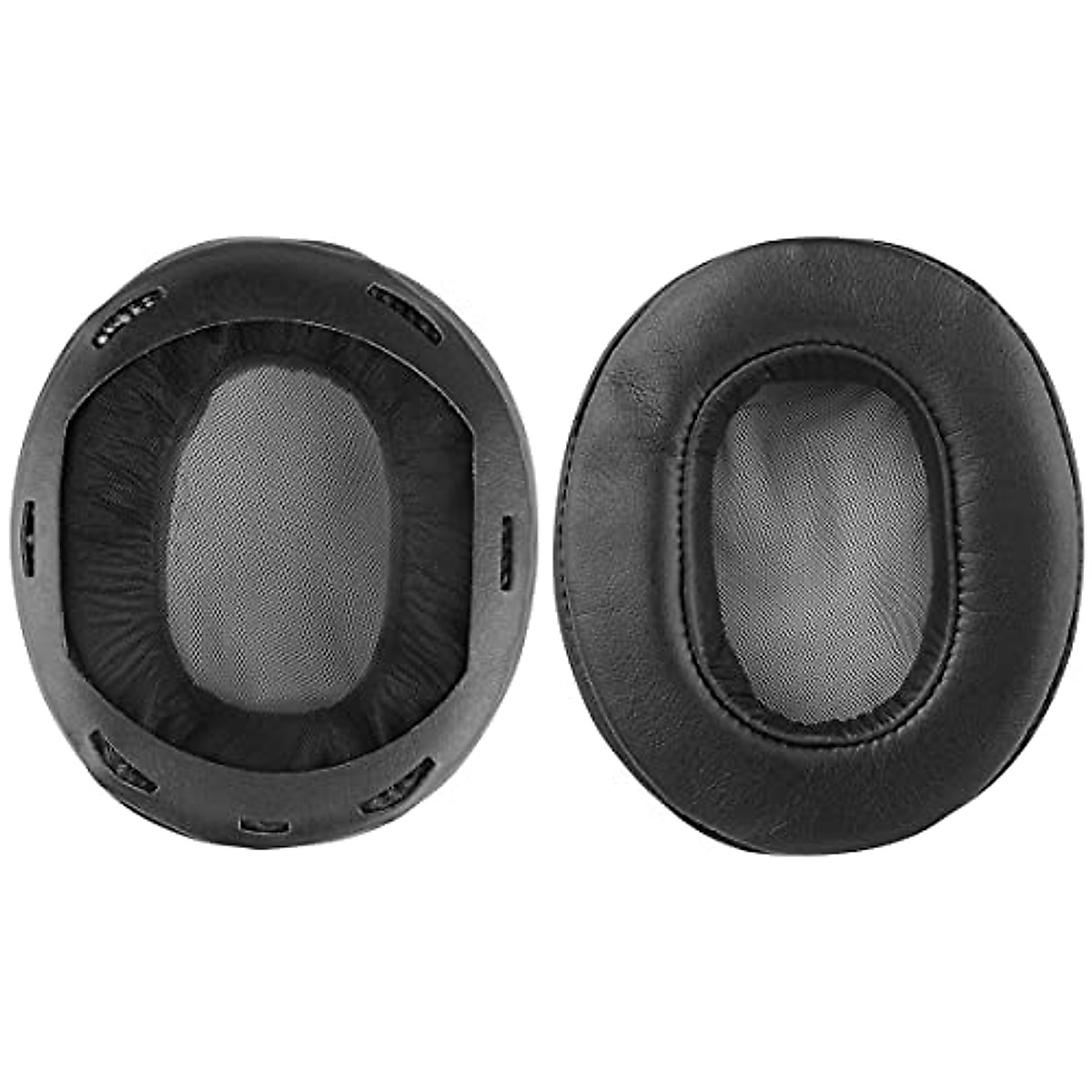 Geekria QuickFit Replacement Ear Pads for Sony MDR-1A, MDR-1ADAC Headphones Ear Cushions, Headset Earpads, Ear Cups Cover Repair Parts (Black)
