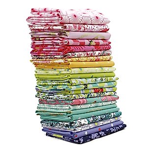Besties Fat Quarter Bundle (22 Pieces) by Tula Pink for Free Spirit 18 x 21 inches (45.72 cm x 53.34 cm) Fabric cuts DIY Quilt Fabric
