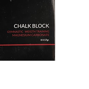 PICSIL Chalk Block - Magnesium in Block or Dust for Gymnastics, Climbing, Weightlifting, Dance Bar, Crosstraining. Make The Best Grip in All Your Activities (8 Blocks/57gr (456gr))
