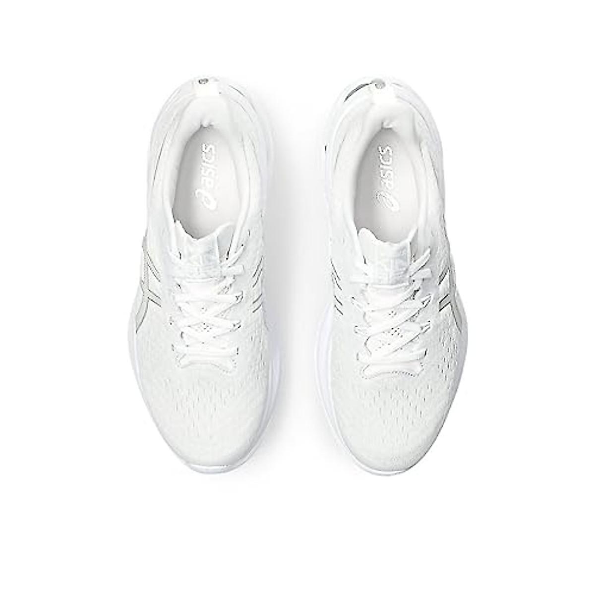 ASICS Women's Gel-Kinsei MAX Running Shoes, 6.5, White/Pure Silver