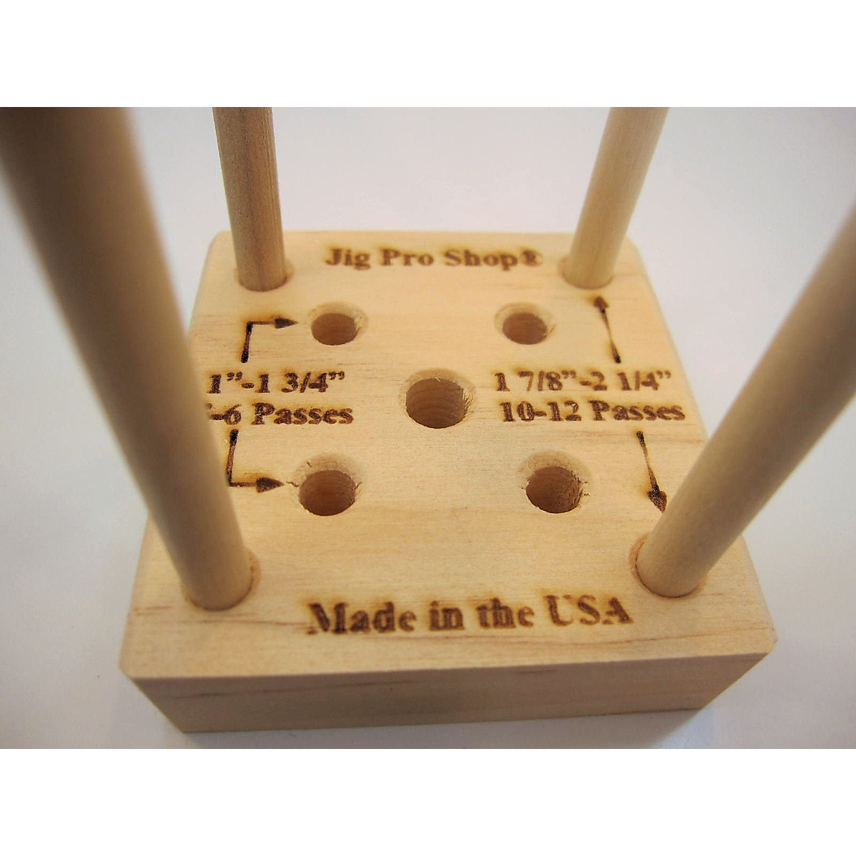 Multi-Monkey Paracord Tool Jig ~ Makes Ball Knots from 5/8" to 2 1/4"
