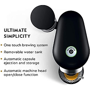 Nespresso VertuoPlus Deluxe Coffee and Espresso Machine by Breville,8 Ounces, Black
