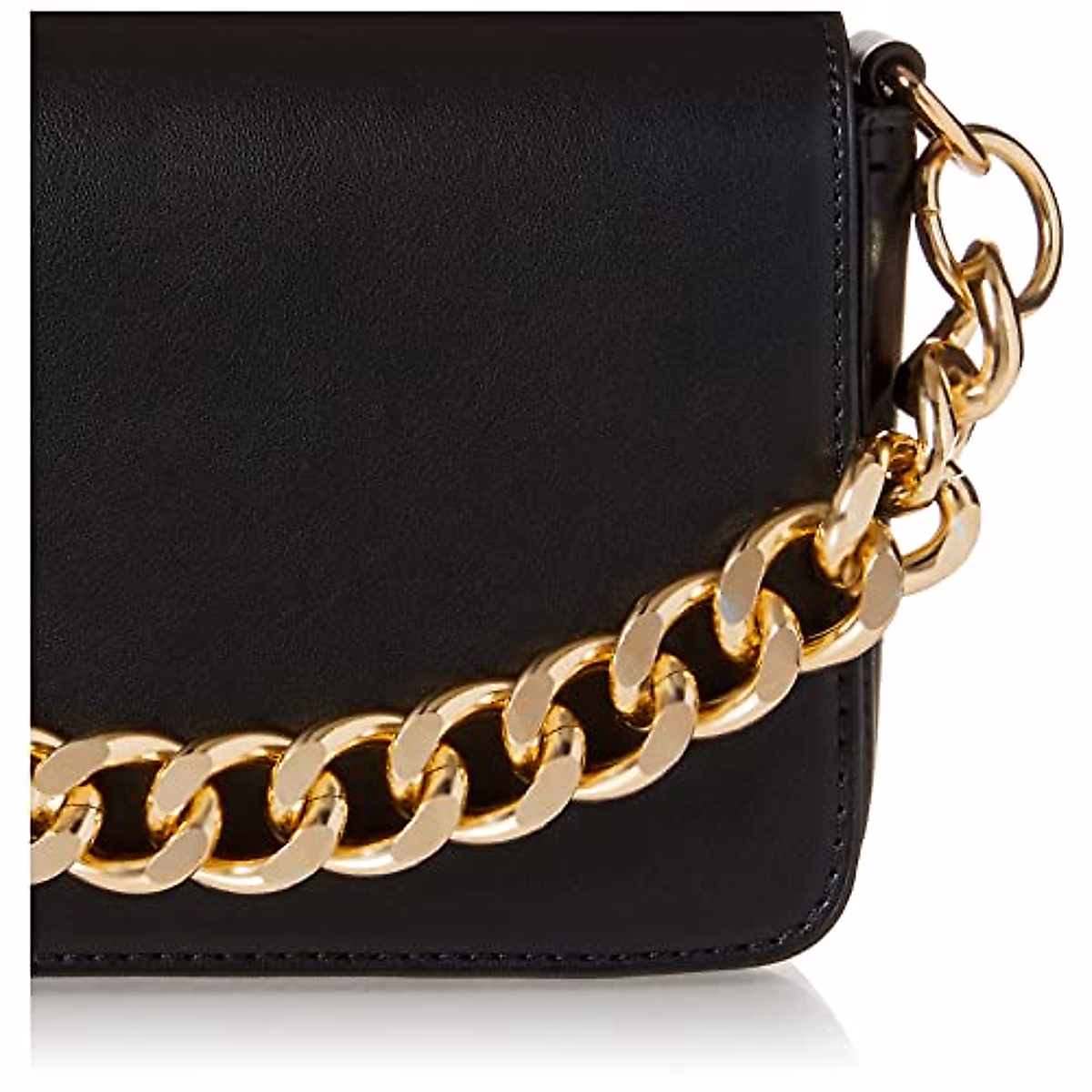 The Drop Women's Vani Chunky Chain Bag, Black, One Size