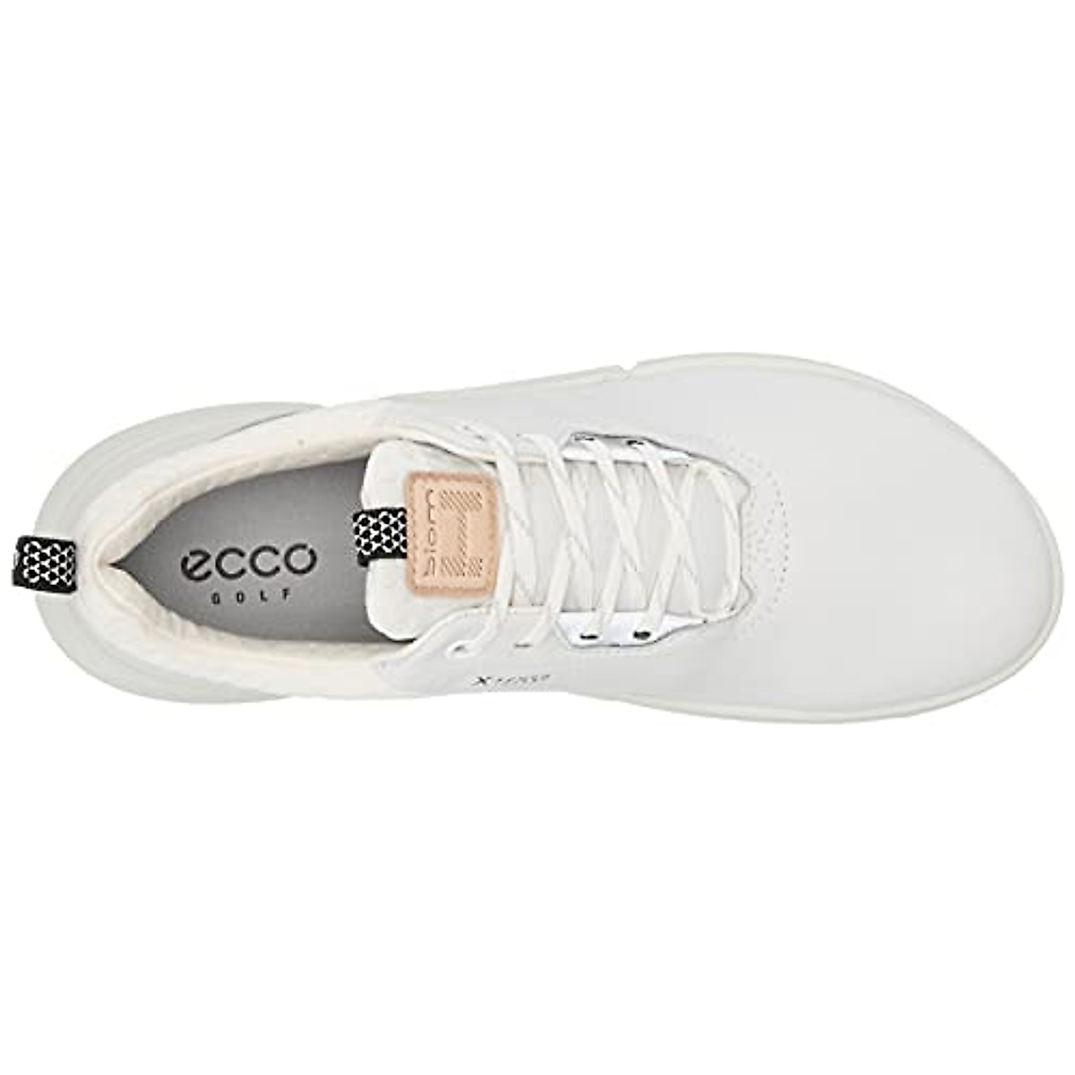 ECCO Women's Biom Hybrid 4 Gore-TEX Waterproof Golf Shoe, White, 9-9.5
