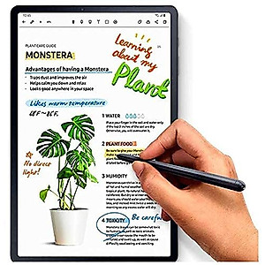 Pen Replacement Pointer Stylus Pen for Samsung Galaxy Tab S7,Tab S7+ Plus,Tab S7 FE S Pen (WithoutBluetooth) Stylus+ Tips/Nibs (Black Pen)