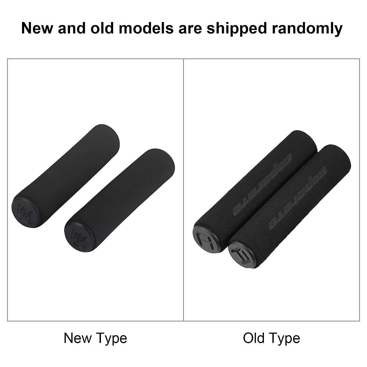 Dilwe Bike Foam Handlebar Grips,Anti-Slip Comfortable Soft Foam Sponge Handle Bar Ends Grips for Mountain Bikes Folding Bikes Electric Scooters and Spare Parts