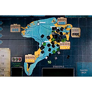Pandemic Legacy Season 2 Board Game (Black) - Fight to Save Humanity from Plague! Cooperative Strategy Game for Kids and Adults, Ages 13+, 2-4 Players, 60 Minute Playtime, Made by Z-Man Games