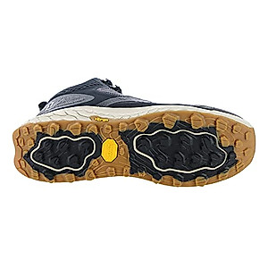 New Balance Men's Fresh Foam X Hierro Mid GTX V1 Trail Running Shoe, Black/Timberwolf, 13 Wide