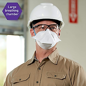 KIMTECH™ N95 Pouch Respirator (53358), NIOSH-Approved, Made in the USA, Regular Size, 50 Respirators/Bag