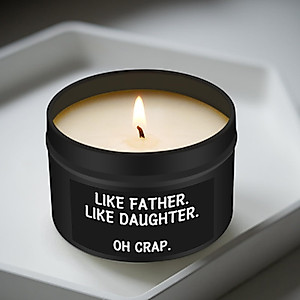 Father's Day Gifts from Daughter, Father's Day Gifts for Dad, Cool Gifts for Dads Happy Fathers Day Daddy Gift Ideas, Dad Birthday Gifts Girl Dad Gifts, Funny Dad Gifts from Daughter, Candles for Men