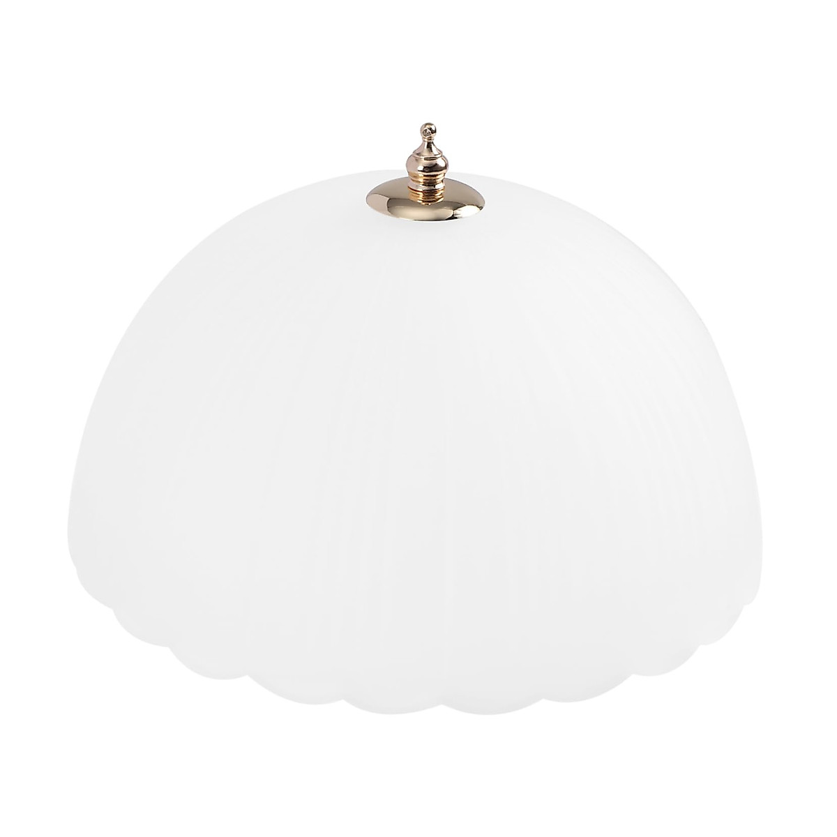 KONTONTY Stylish Lamp Cover for Modern Homes Frosted Glass Shade for Table and Ceiling Lamps Elegant Replacement for Damaged Lampshades