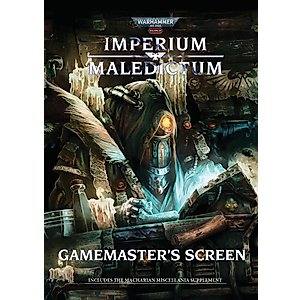 Warhammer 40k Imperium Maledictum Gamesmaster's Screen