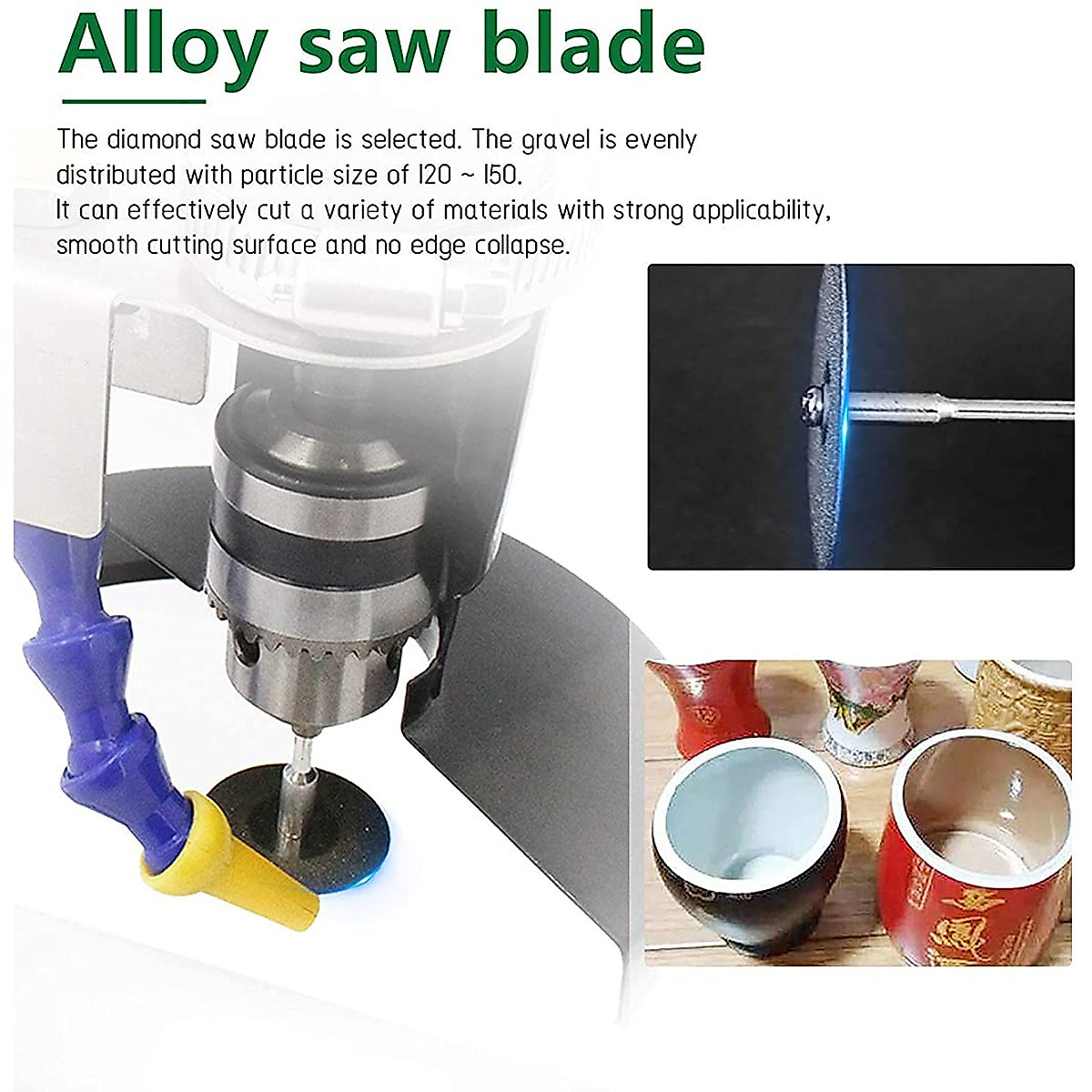 cartBit 6000R/Min Glass Bottle Cutter, 150W Electric DIY Bottle Cutter Machine, Wine Bottle Cutter Tool Kit for Round/Square/Irregular Glass or Ceramic Bottles,American